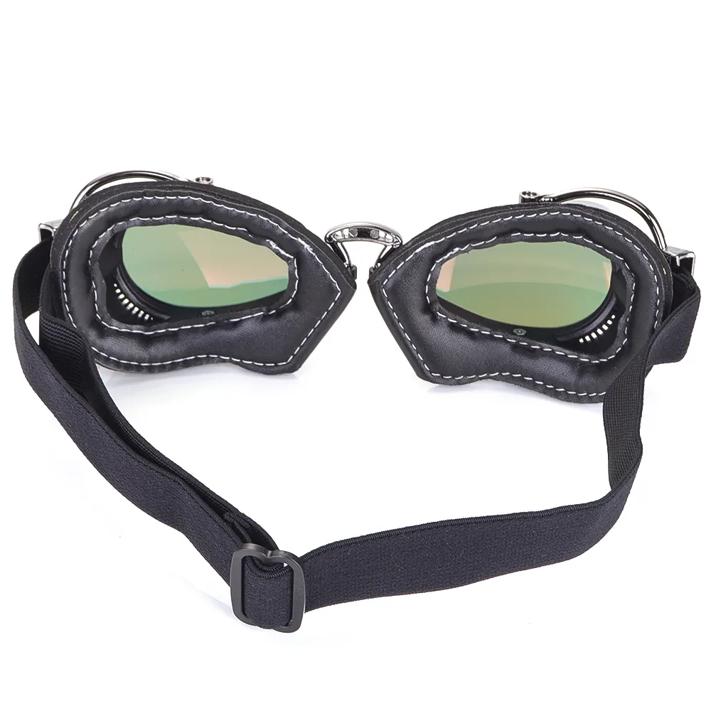 DHgate.com:UpgradedRetro Motorcycle Goggles, Anti-UV Polarized Outdoor ...