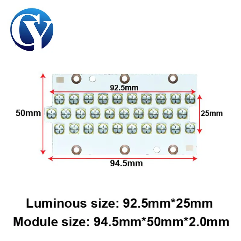 DHgate.com:300W Glue Curing 3D Printer UV Light Module - 365nm, 385nm ...