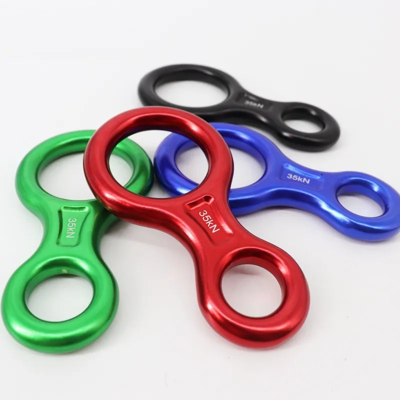 8-Shape Aluminum Carabine lifting rigging equipment for Rock Climbing ...