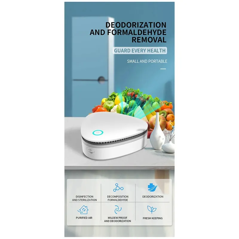 Portable Ozone Generator Sterilizer Air Purifier Ozone Electric ...