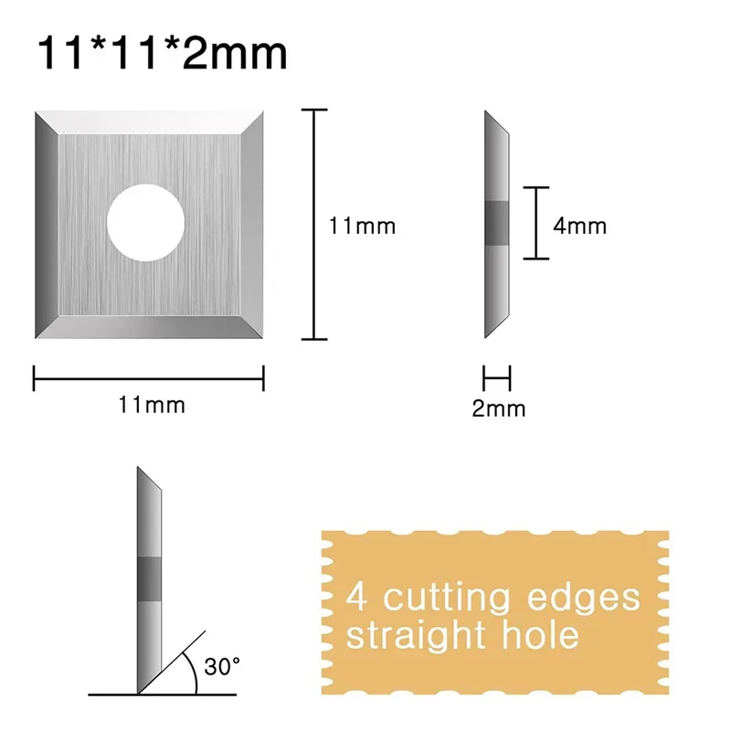 DHgate.com:10Pcs Wood Carbide Inserts Cutters For Wood Lathe Turning ...