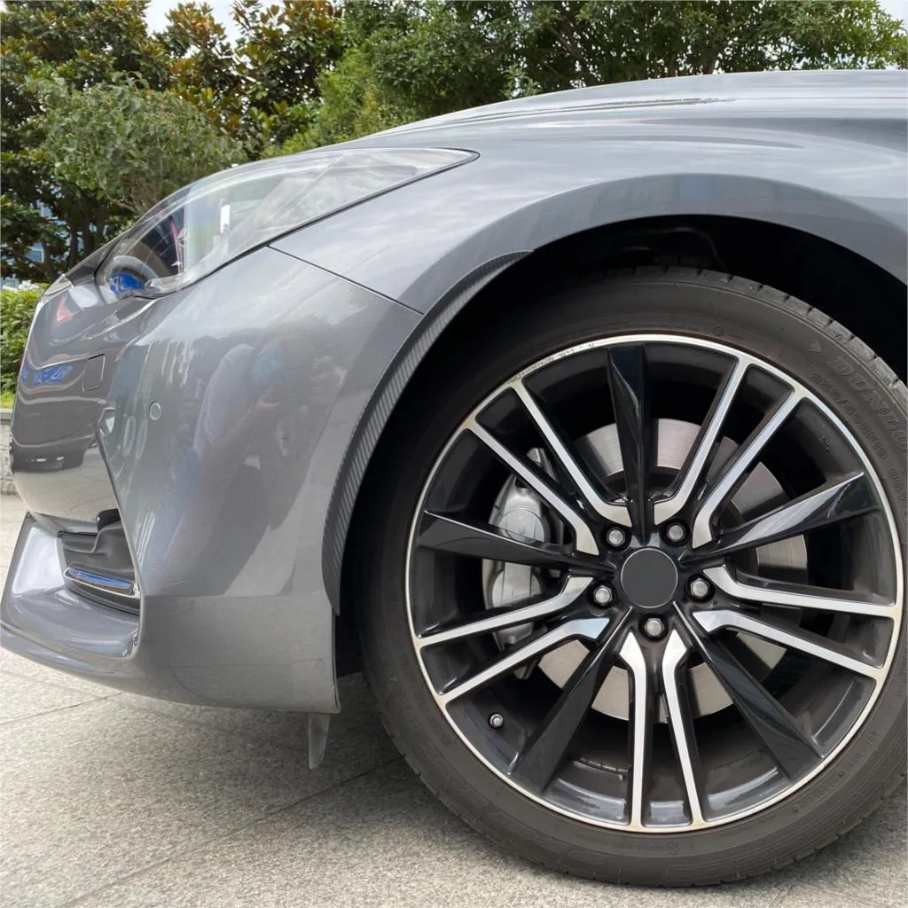Anti-Scratch Wheel Eyebrow Arch Fender Flares pvc sill covers Sticker ...