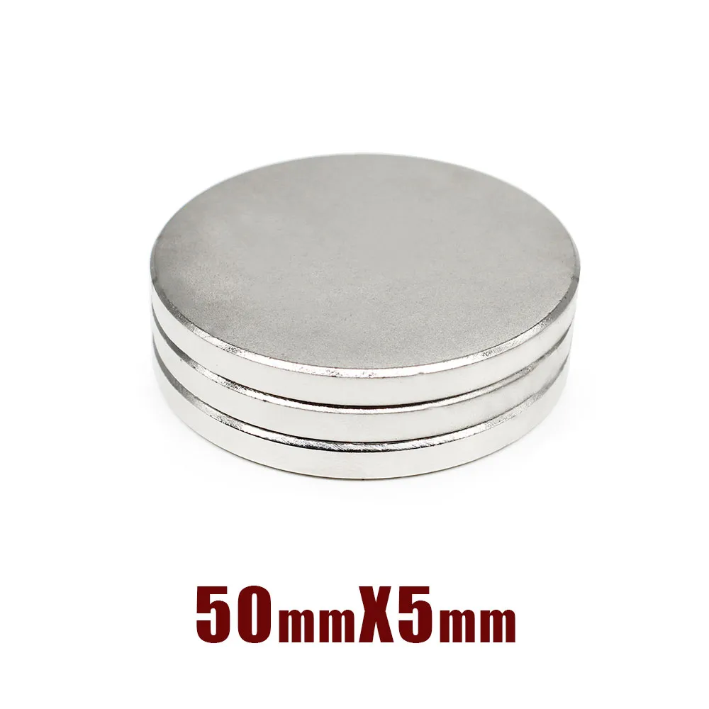 DHgate.com:1/2/3PCS 50x5 mm Disc Powerful Strong Magnetic Magnets 50mm ...