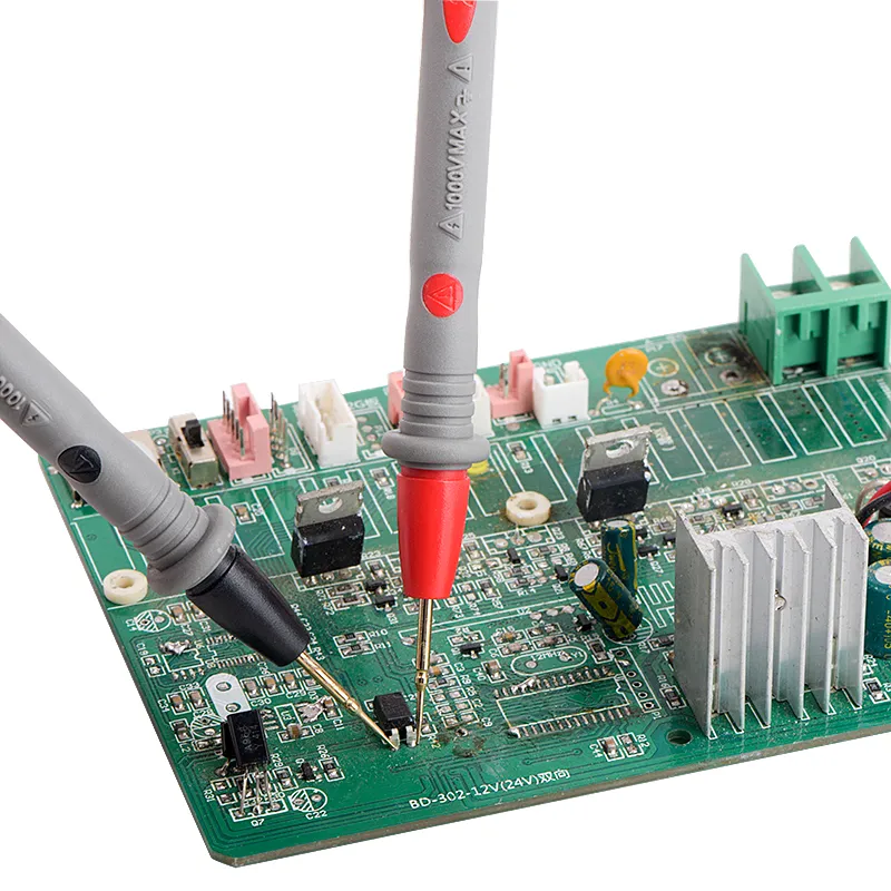 Pro Banana Plug Test Leads: 20A Digital Multimeter Needle Probe Kit ...
