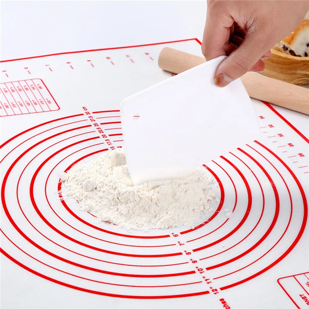 Non-Stick Silicone Baking Mat - Large Kneading Pastry Mat, Rolling ...