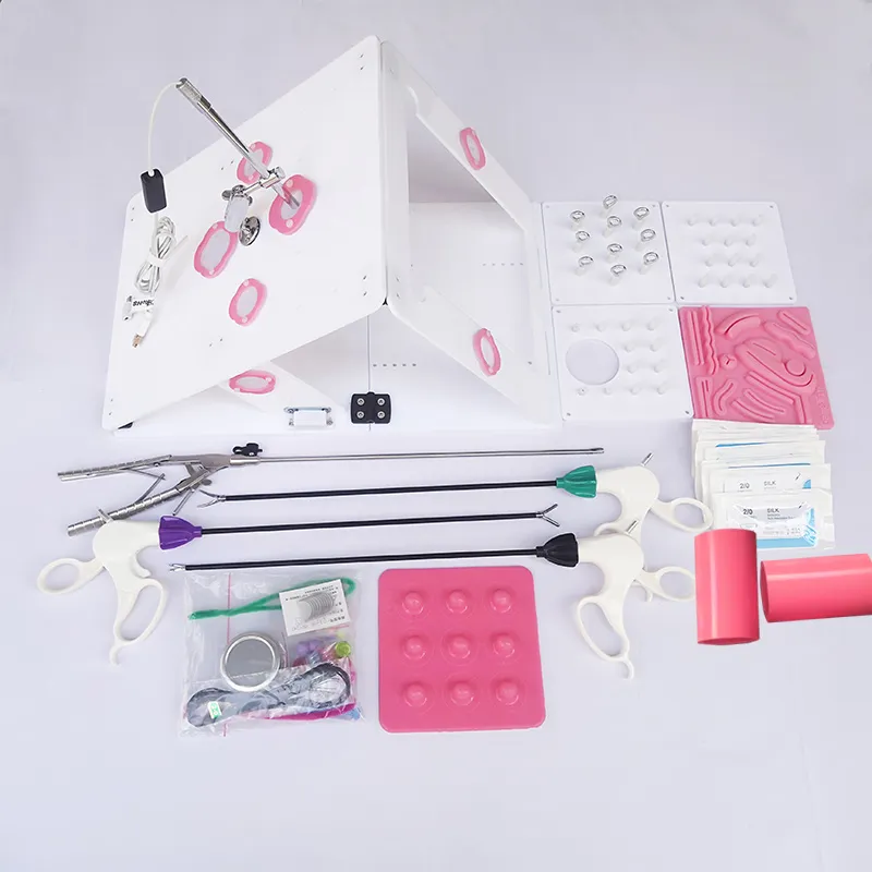 Laparoscopic box simulator with Instruments and Training Tools for ...
