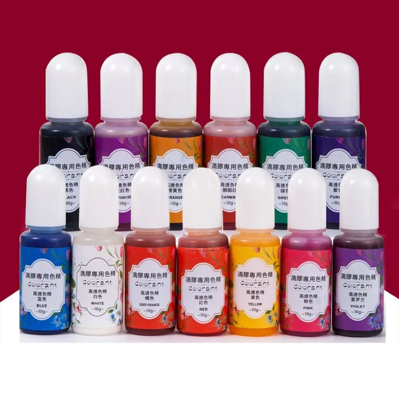 10ml Translucent Epoxy UV resin colorant with Options for Jewelry ...