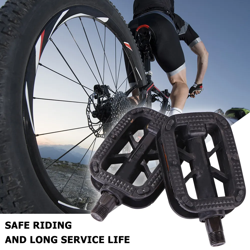2024Mountain Bike Pedals, 1/Anti-Slip Plastic Ball Bearing Bicycle ...