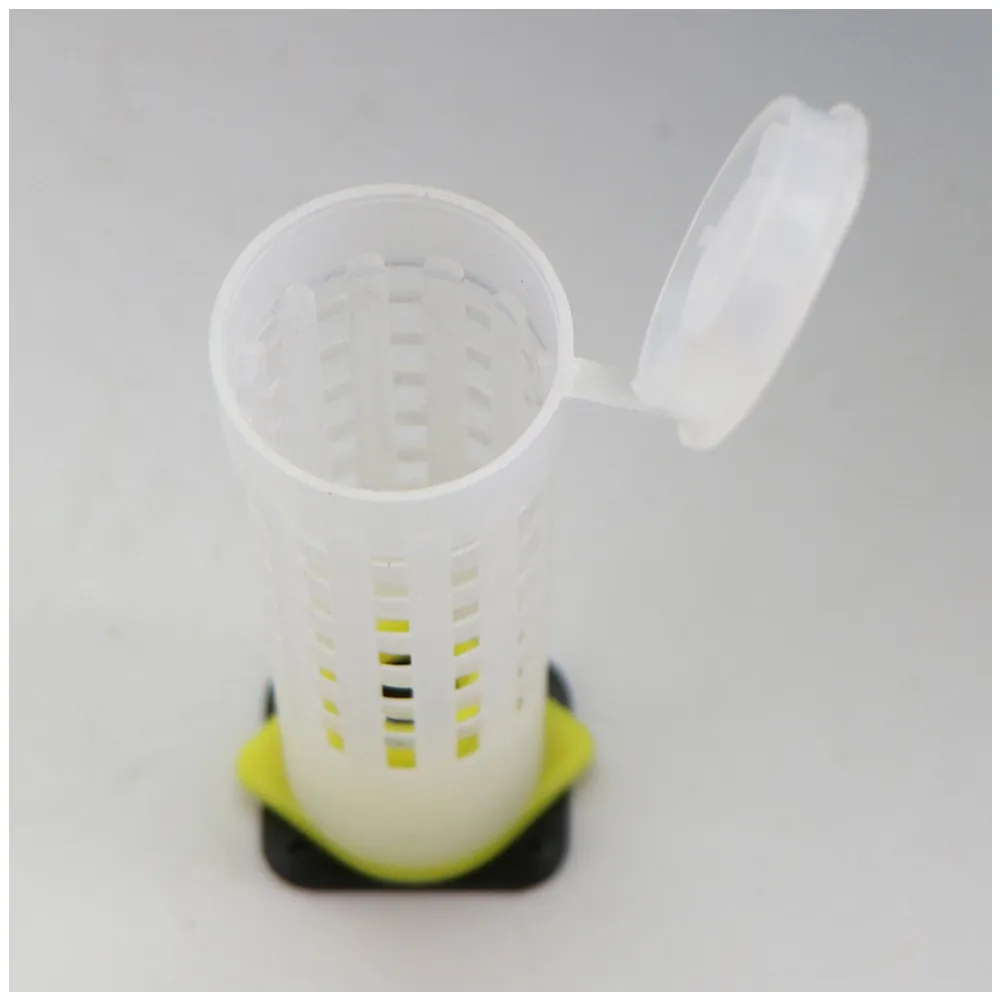 10 Queen Rearing Cell Cups Plastic Brown Cell Cage Room Honey Equipment ...