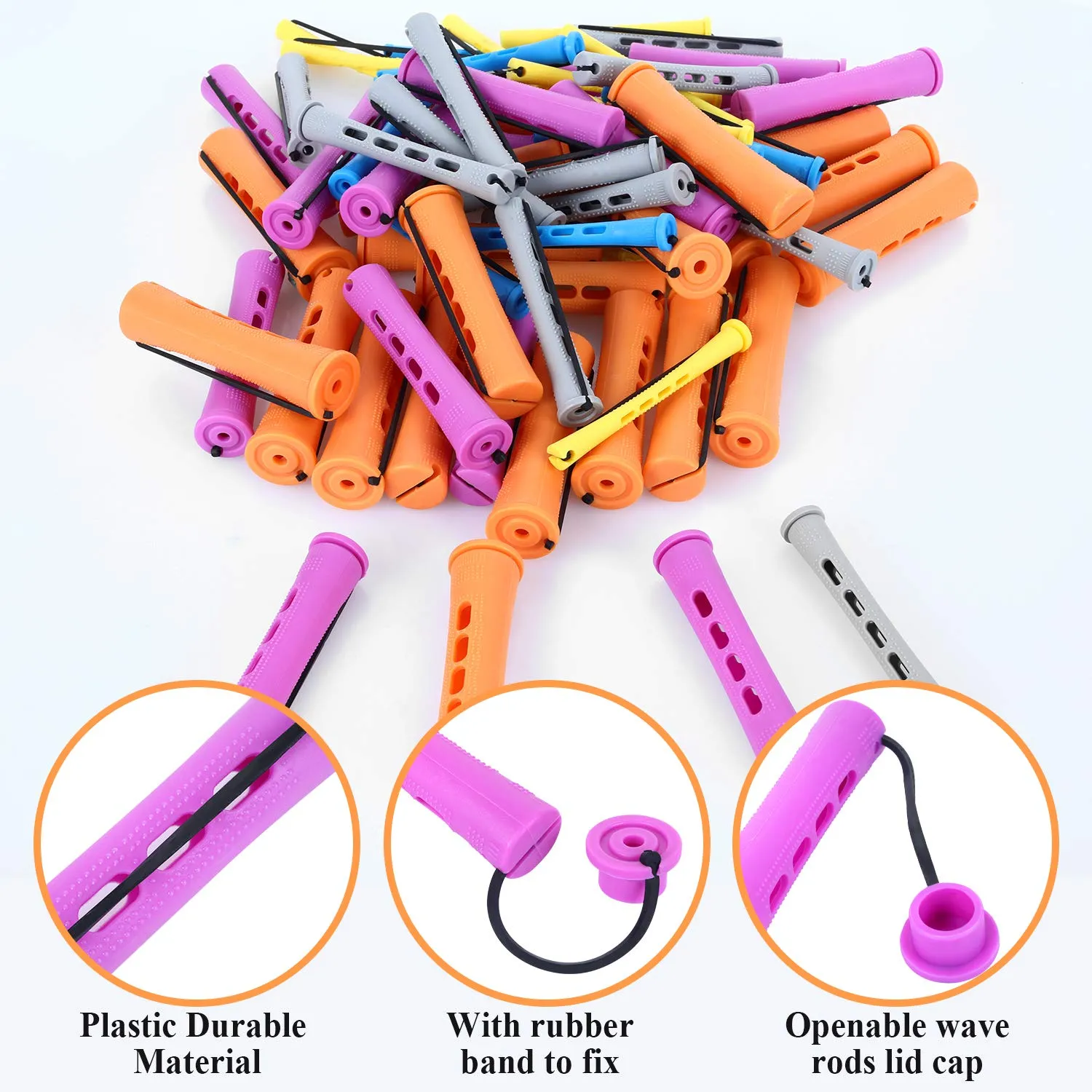 Perm Rods And 5 Sizes Hair Rollers With... From Ddmylucky, $61.02 ...