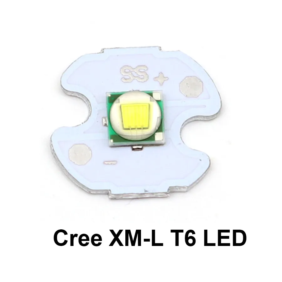 XML LED Emitter Chip Diode 3 - 12V 1 Mode 3.7 - 4.2V 5 Modes Driver ...