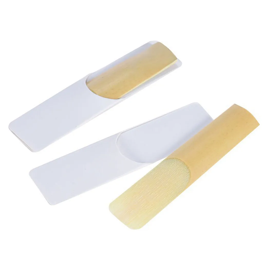 Alto Saxophone Reeds 8 4 So Cord: 10 Pack, 2.5 Strength, Light Yellow ...