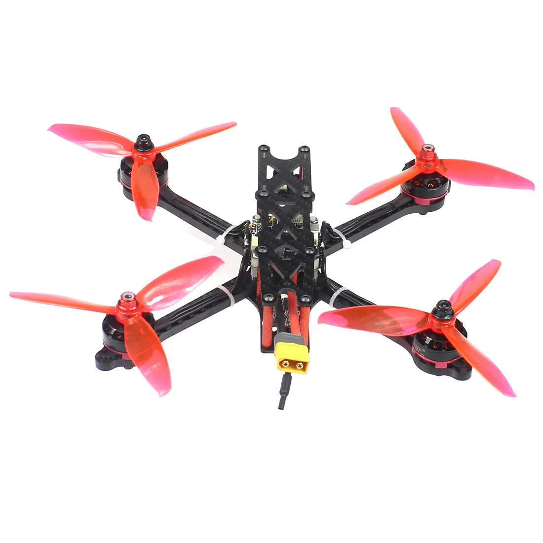 5 FPV Racing Drone: Betaflight F4 Pro V2, Razer Micro 1200TVL, 45A ESC ...