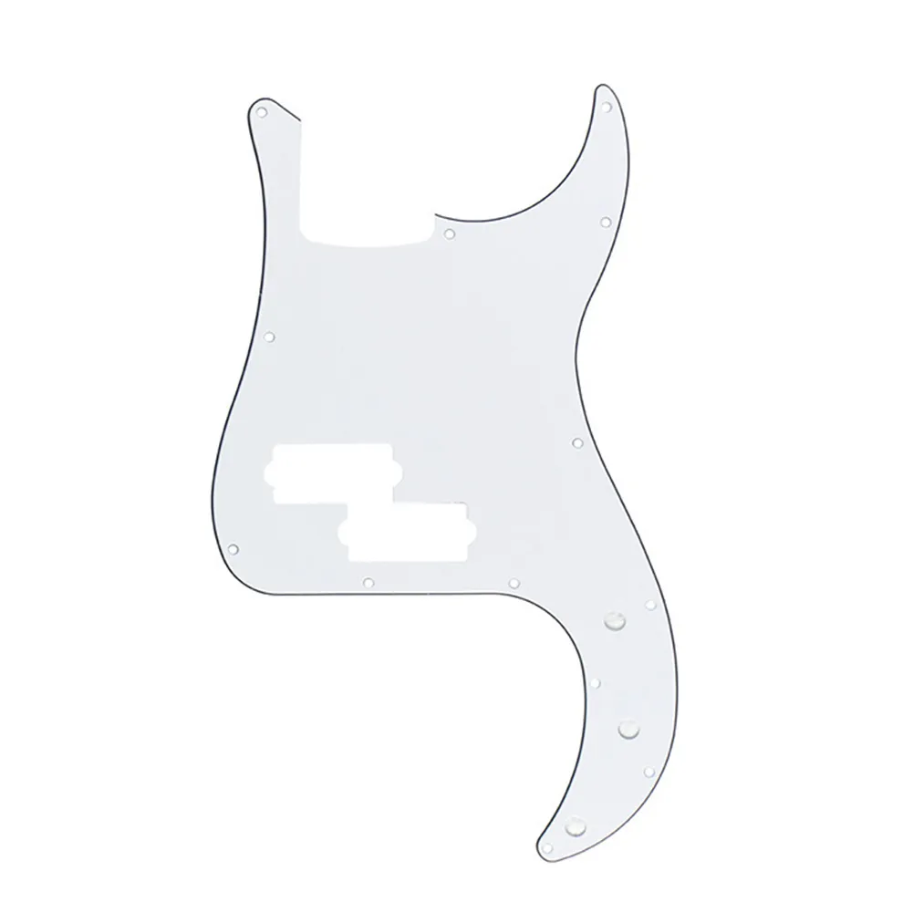 4-String Bass Pickguard with 13 Holes and 3-Ply Construction - No Truss ...