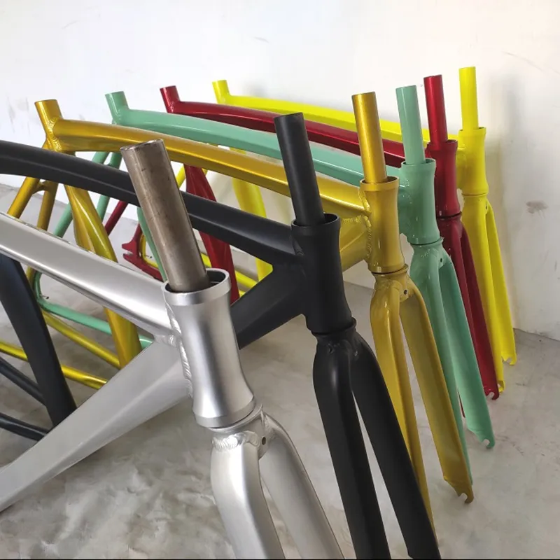 700C Aluminum Road Bicycle Frameset: Fixed Gear & Track Bike Frame for ...