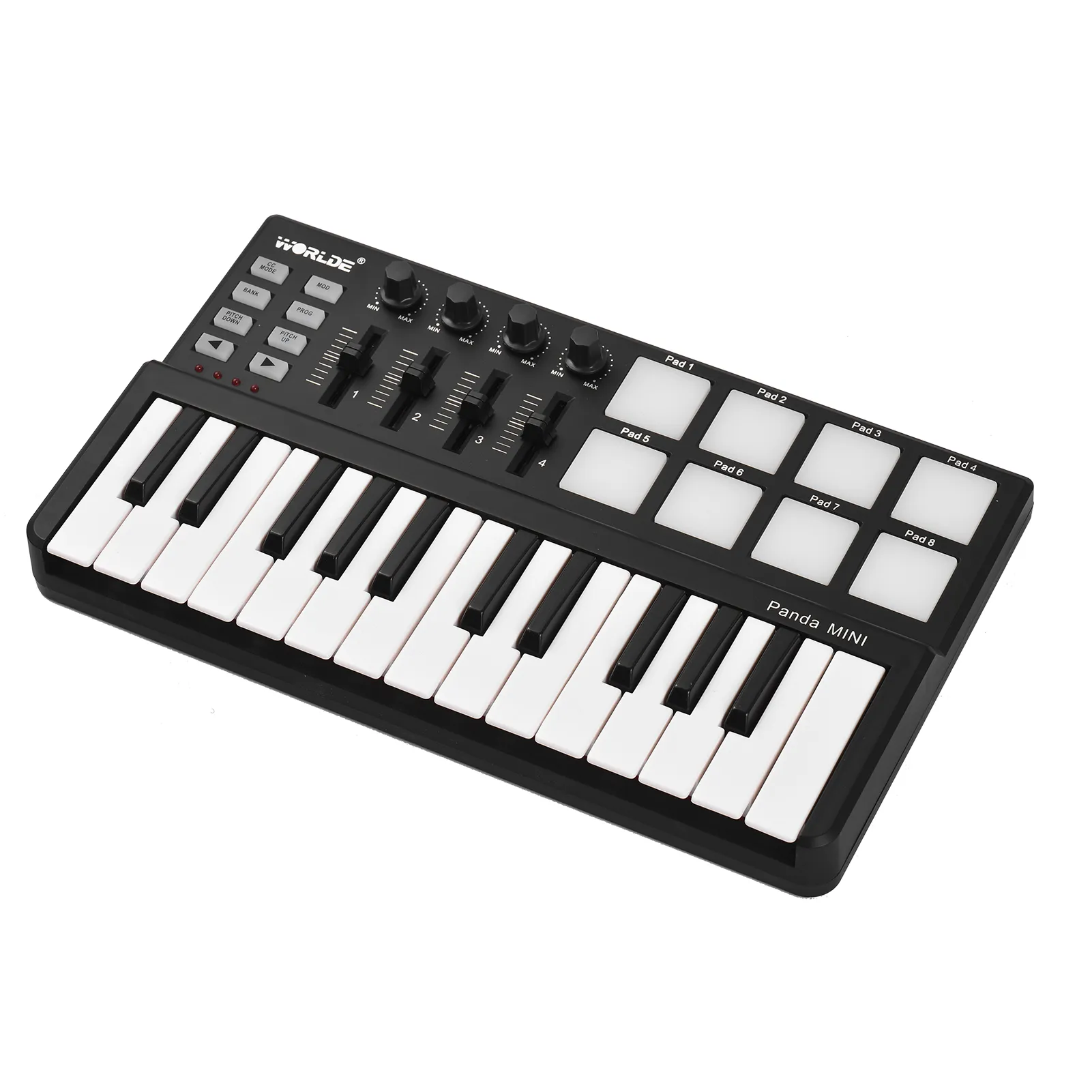 DHgate.com:25-Key MIDI Control Keyboard Mini Portable USB Keyboard MIDI ...