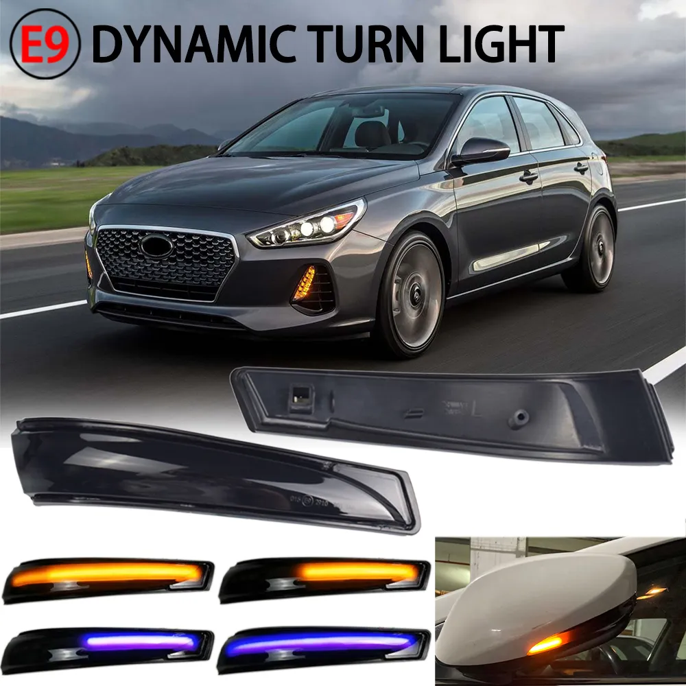 Upgraded Dynamic LED Turn Signal Light Flowing Flashing Blinker for ...