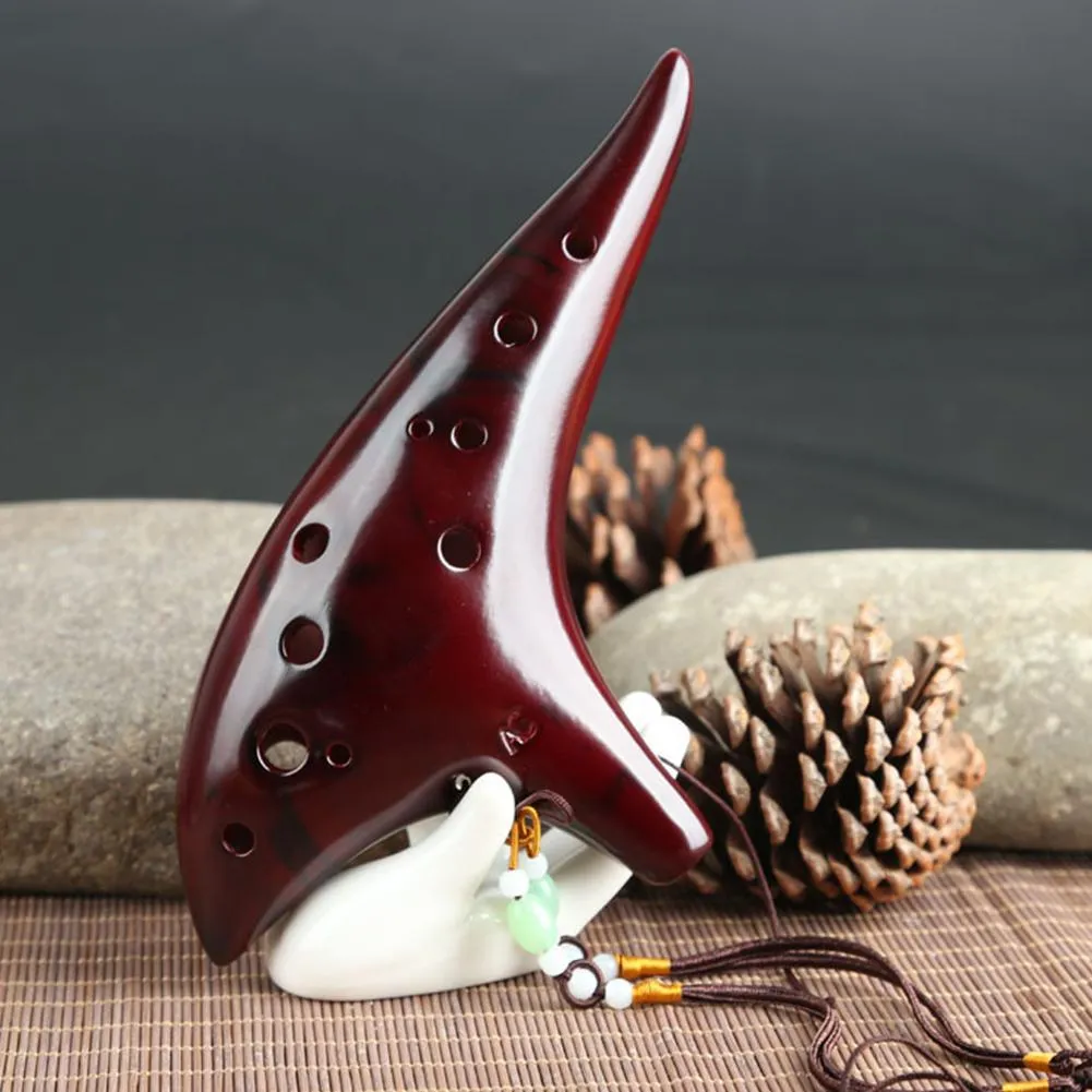 DHgate.com:12 Hole Ceramic Ocarina Alto C: Zelda Ocarina Instrument for ...