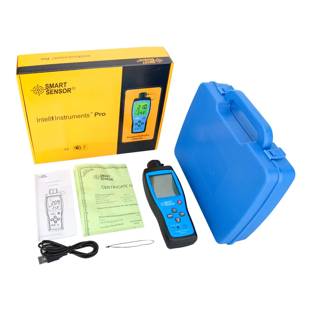 Wholesale Handheld Oxygen Gas Analyzer O2 Detector Tester Meter Indoor ...