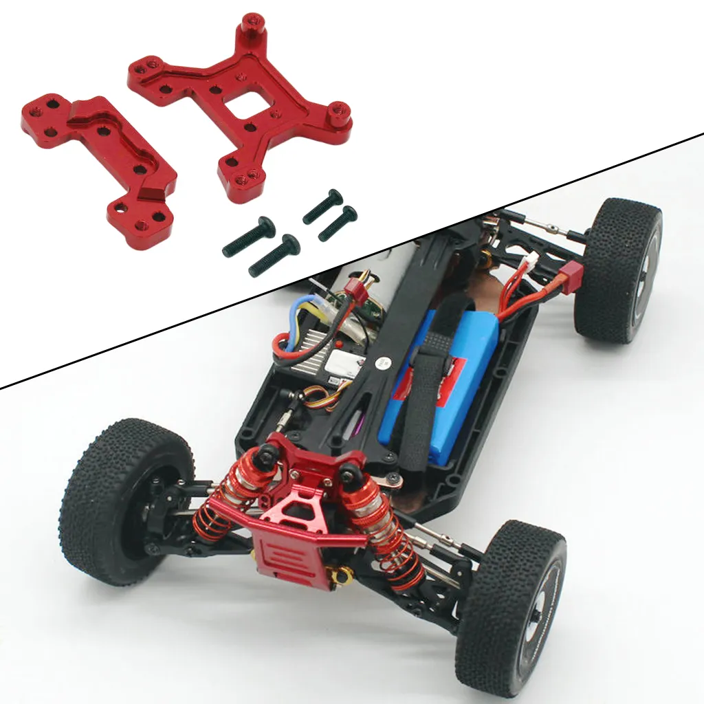 Metal Front & Rear Shock Absorber Tower Board for Wltoys 124016 124018 ...