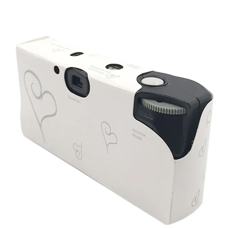 Retro 16 Photos Power Flash Single Use Disposable Film Camera - One ...