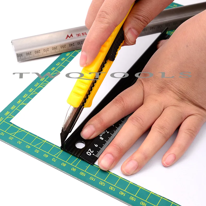 Aluminium/ Steel Cutting Rule Ruler Gauge Metric Scale Straight ...
