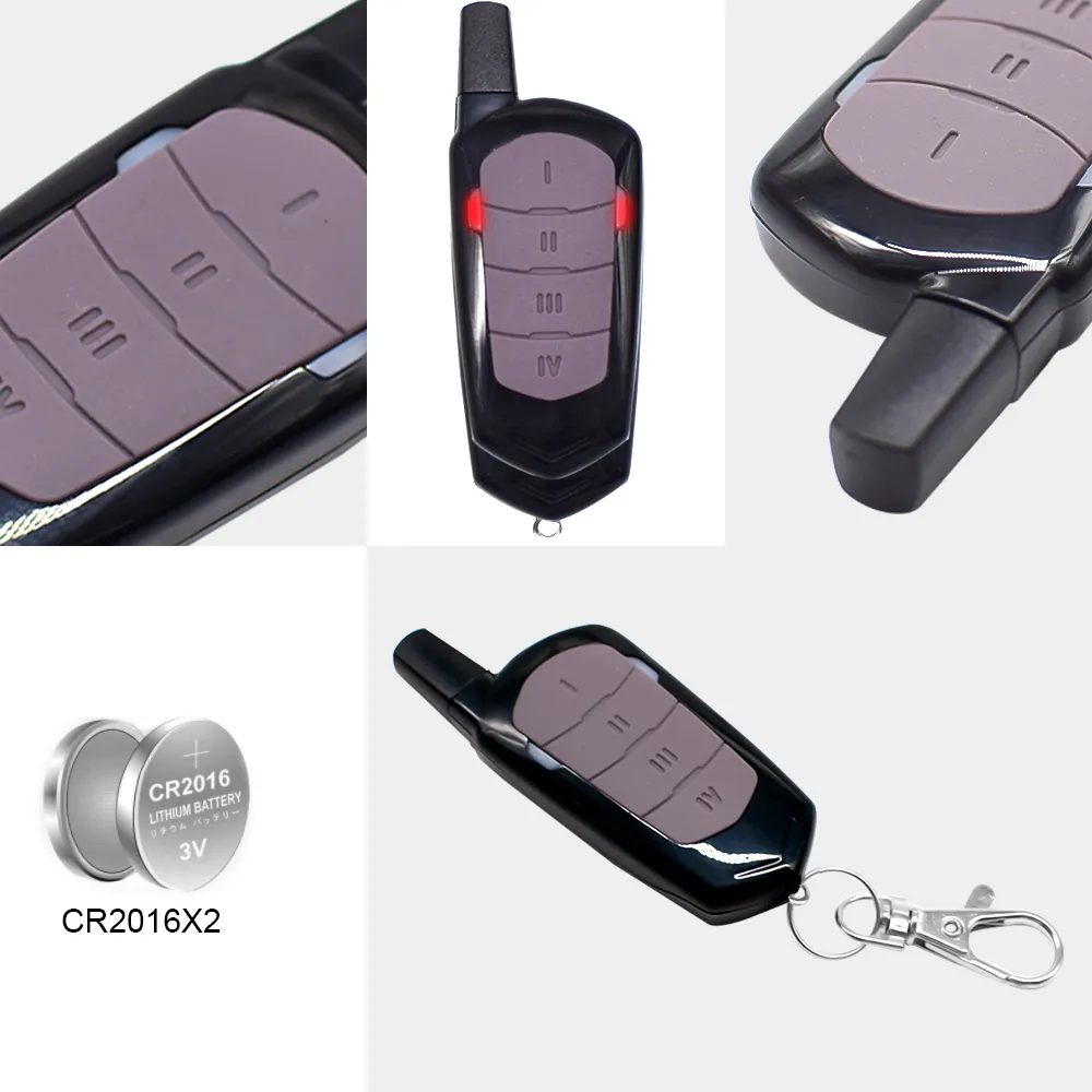 2024Universal Gate Remote Control Duplicator 433MHz Keychain ...