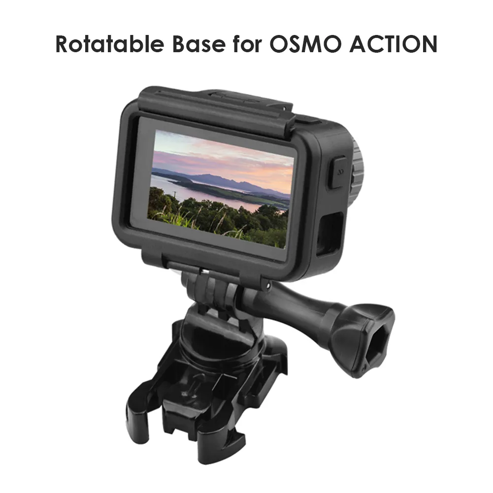360° Rotatable Quick-Release Vertical Swivel Mount for Action Cameras ...