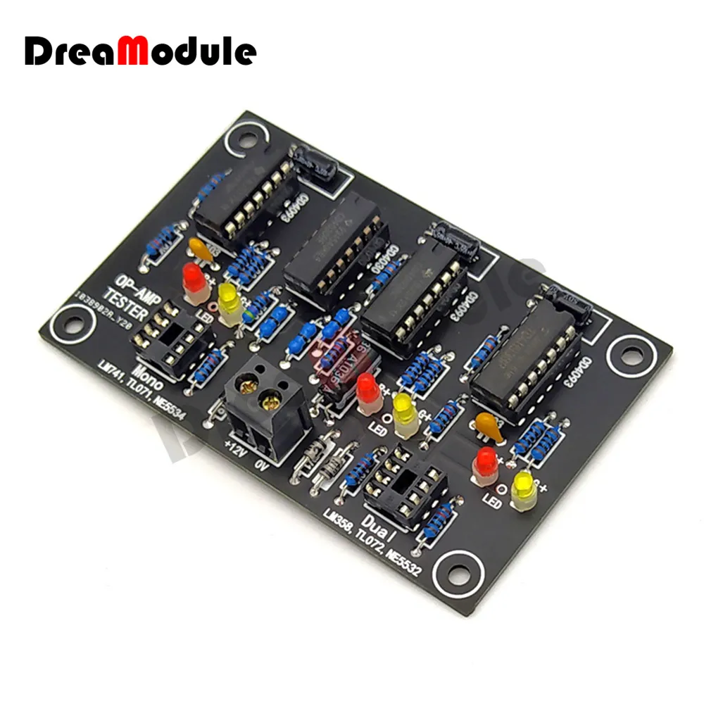 DHgate.com:Operational Amplifier Tester for TL071, TL072, TL081, TL082 ...