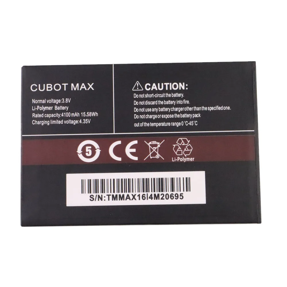DHgate.com:CUBOT MAX 4100mAh Replacement Battery: Original, High ...