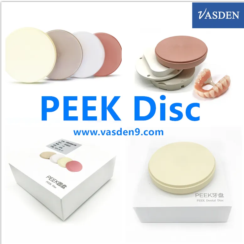 Natural Color Dental Laboratory Bridge the crown casting Peek Bracket ...