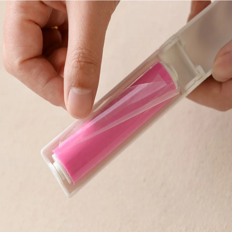 Washable Fabric Lint Roller - Portable Sticky Dust Remover for Clothes ...