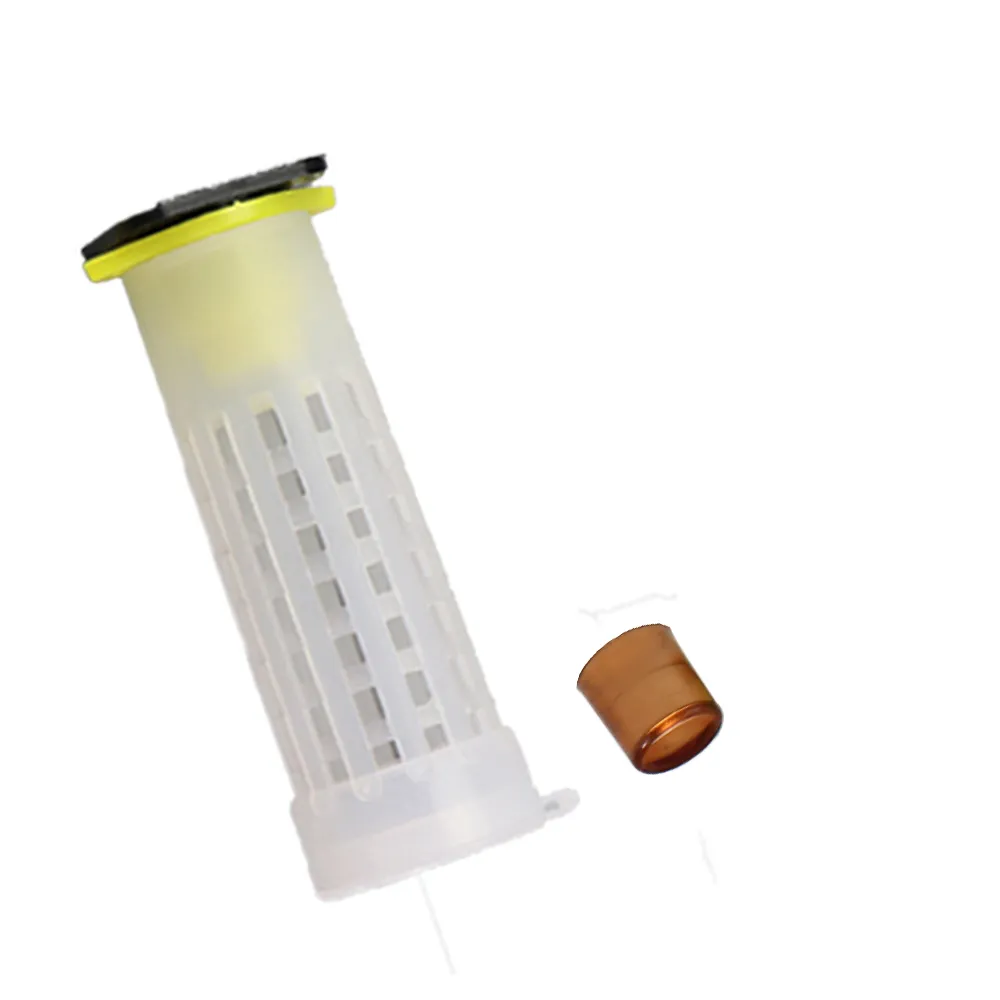 10 Queen Rearing Cell Cups Plastic Brown Cell Cage Room Honey Equipment ...