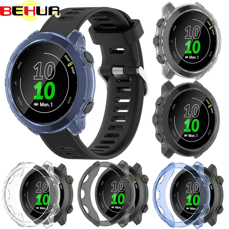 DHgate.com:Garmin Forerunner 55 Case, Soft TPU Bumper Protective Cover ...
