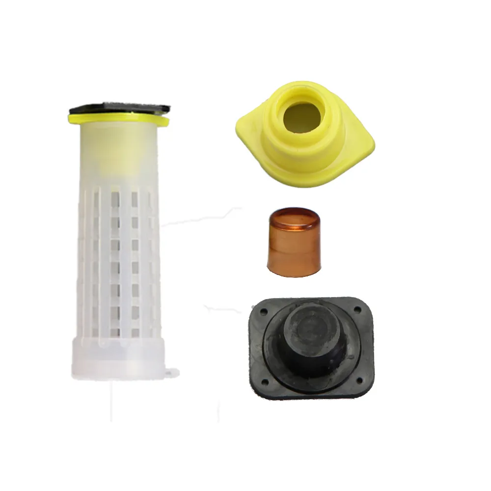 10 Queen Rearing Cell Cups Plastic Brown Cell Cage Room Honey Equipment ...