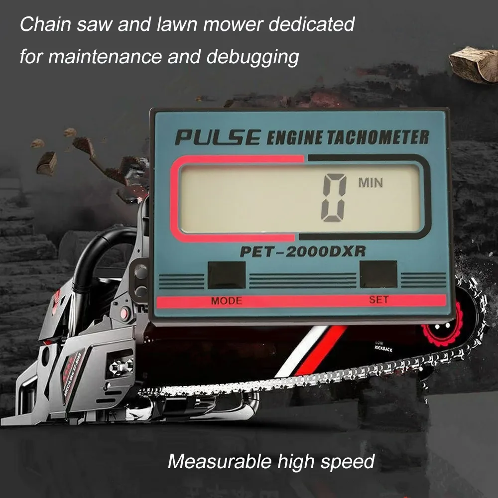 Digital Engine Tach Hour Meter Tachometer Gauge For... From Ddmydec ...