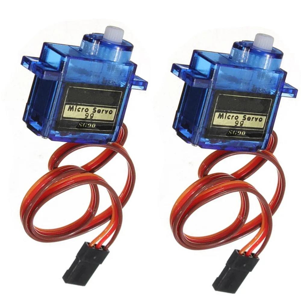 9g Servo Smraza 4 Pcs SG90 9G Micro Kit - Mini Servos For Arduino, RC ...