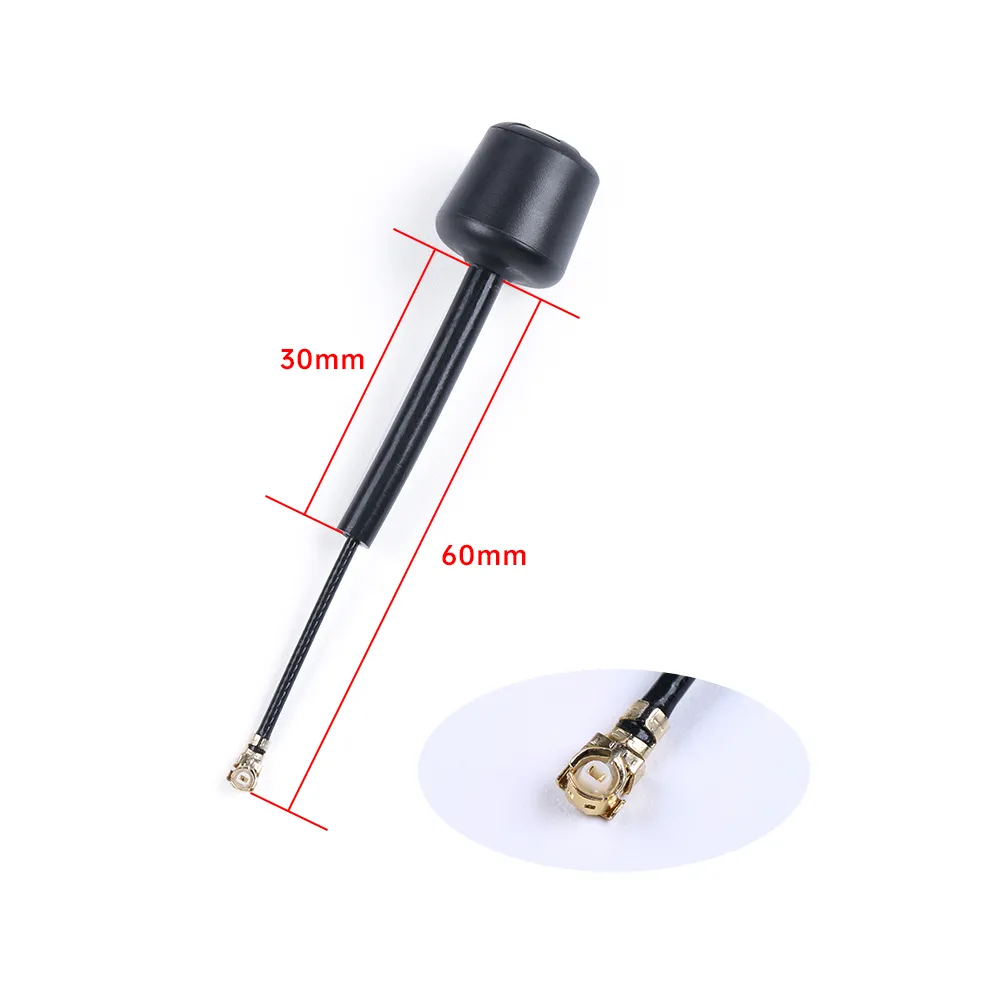 8G 3dBi VTX FPV Antenna IFlight UFL IPEX LHCP 60/75/150mm for Caddx ...