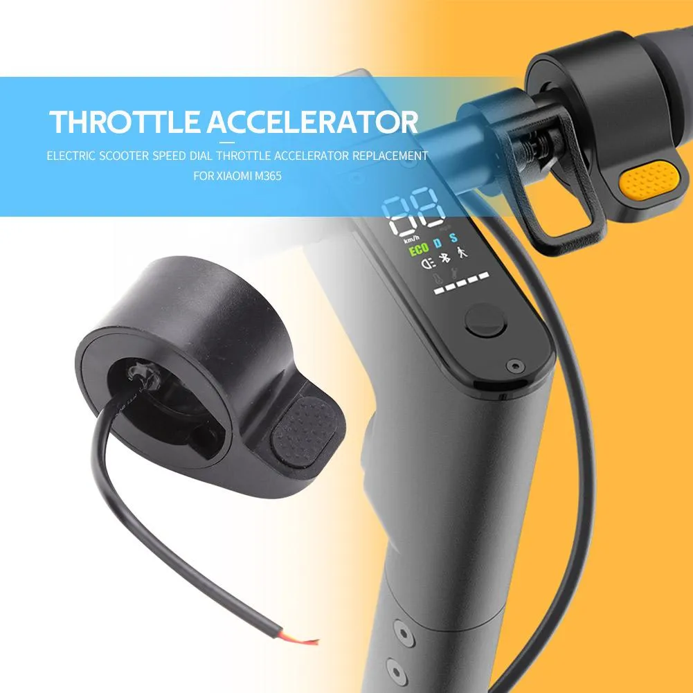 Electric Scooter Speed Dial Throttle Accelerator - Easy Install/Remove ...