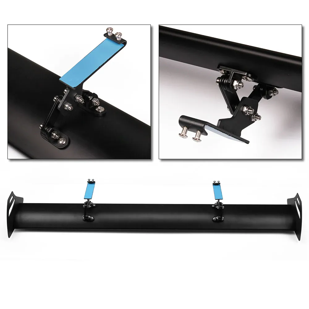 Adjustable 110 CM Aluminum Racing Trunk drag racing spoiler for ...