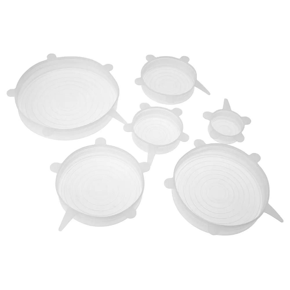 DHgate.com:Silicone Stretch Lids - Reusable Food Wrap Covers, BPA-Free ...