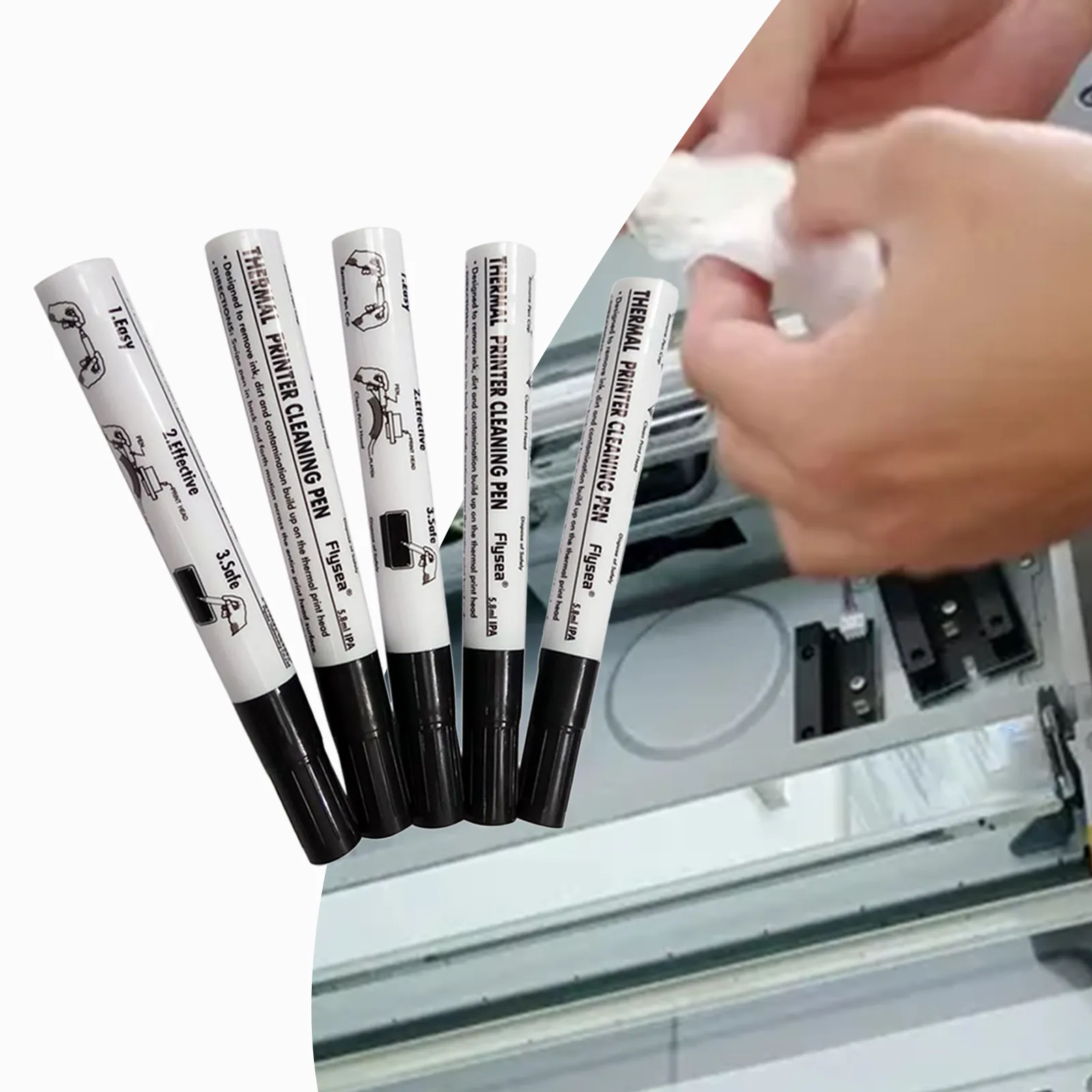 Universal Alcohol-Based Cleaning Pens for Thermal Printer Maintenance ...