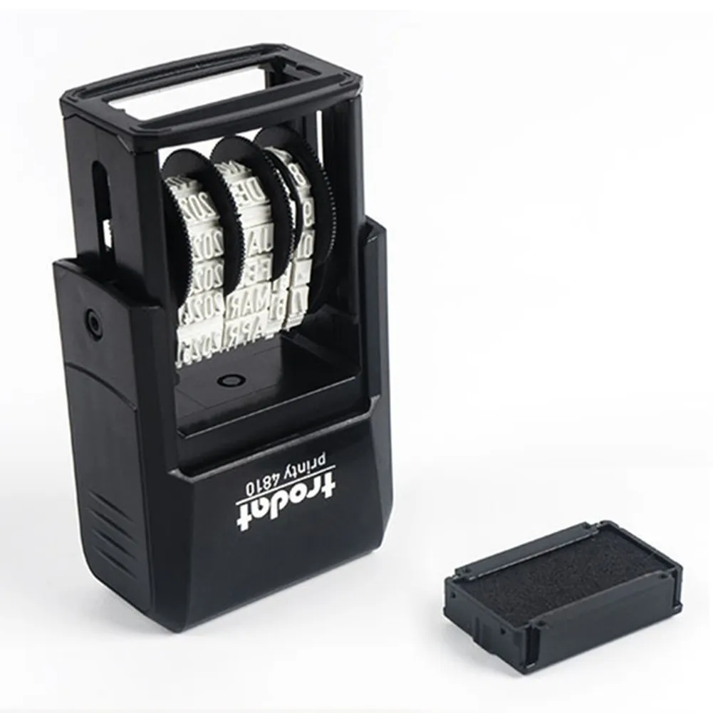 Adjustable Date Stamp: Compact Self-inking Rubber Stamp for Hassle-free ...