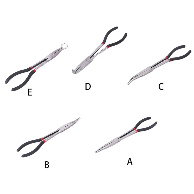 Multitool Hand Tool: 11 Extra Long Reach Duckbill Needle Nose Pliers ...