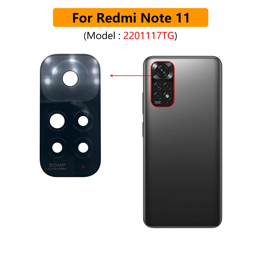Premium Rear Camera Lens Glass Cover Replacement for Xiaomi Mi 11T Pro ...