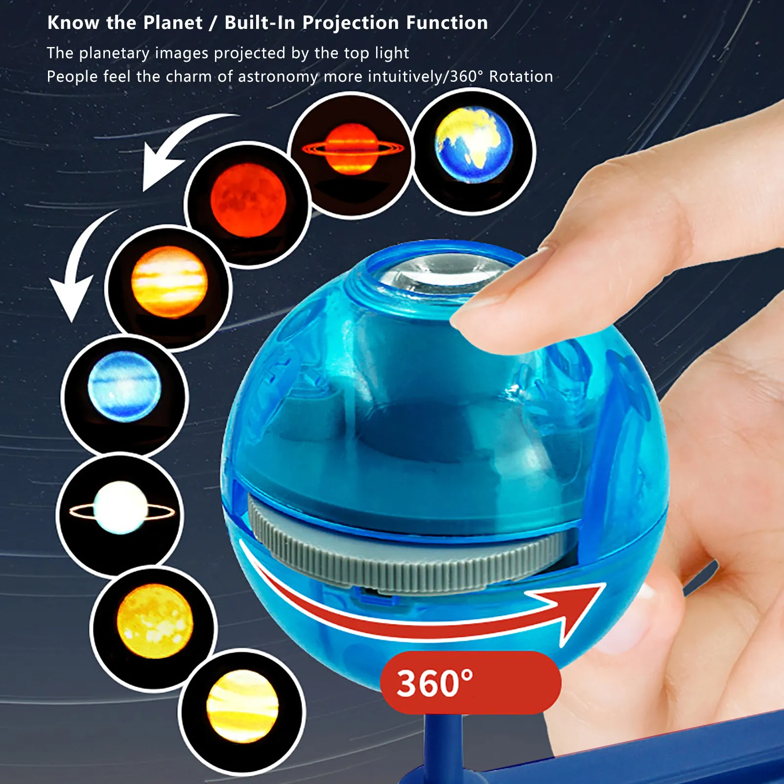 Solar System Model DIY Toys Child Science And Technology Learning Solar ...