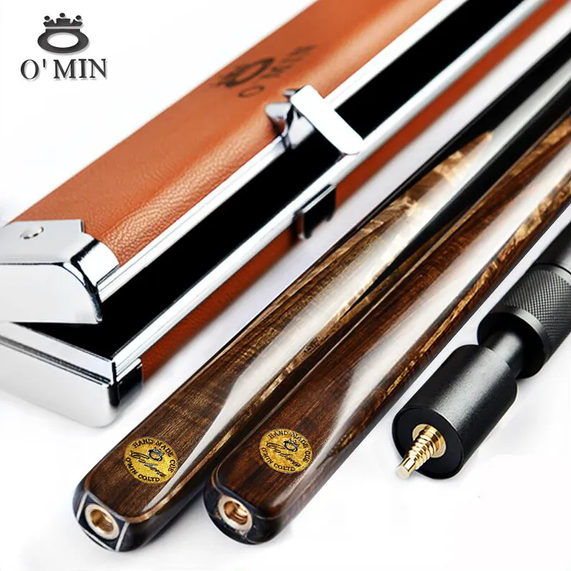 Professional Billiard Cue Sticks Set: Ash Shaft, 9.8mm Tip, with Case ...