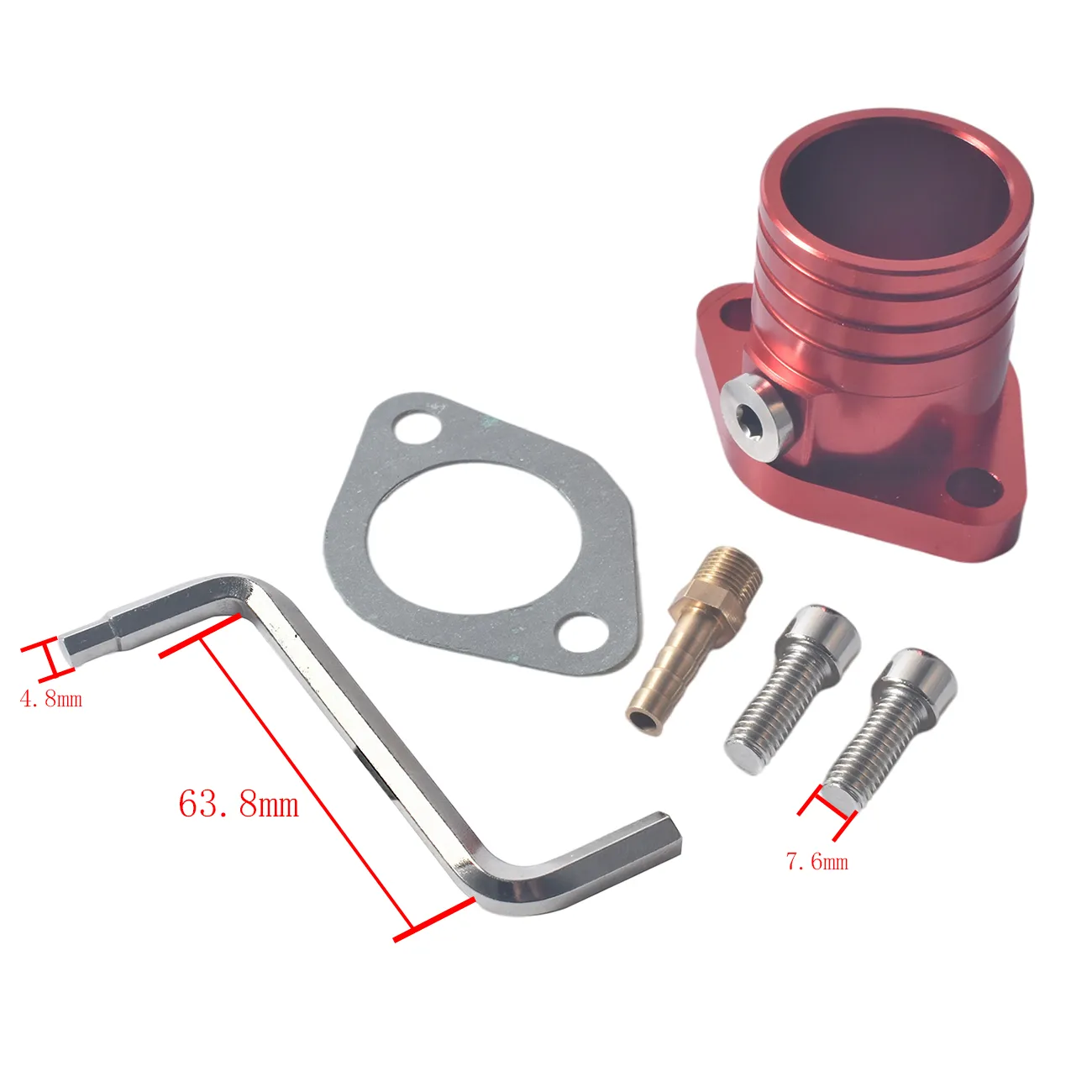 High-Flow Intake Manifold for Mikuni 34MM VM34 Carburetor Predator ...