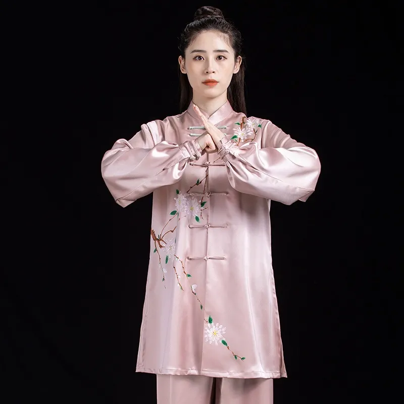 Soft Silk Women's Tai Chi jodhpuri suit for Kung Fu Wushu Martial Arts ...