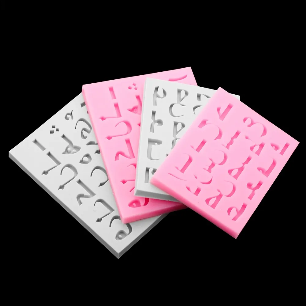 DIY Resin Mold Set 2 Styles Of Arabic Letters, Epoxy Resin Casting For ...